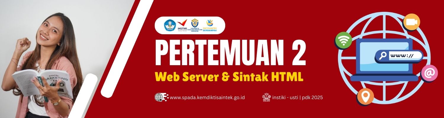 Pemrograman Web-Semester Ganjil 2025-2026: PENDAHULUAN | LMS-SPADA INDONESIA